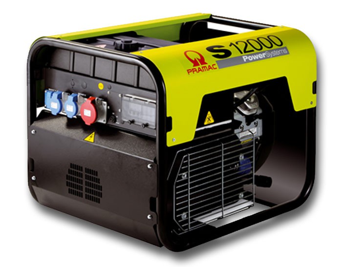 Agregat prądotwórczy jednofazowy Pramac S12000 CONN 230 V 11,9 kVA - armax